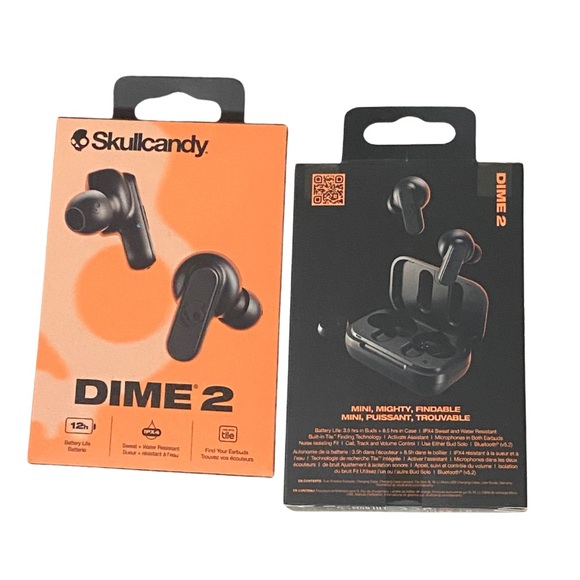Headphones | Skullcandy Dime 2 Inear True Wireless Headphones Black ...